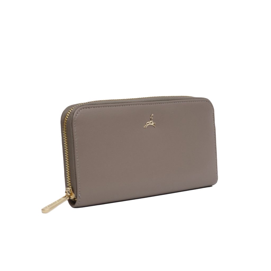 Lulu Wallet Taupe - POVILO
