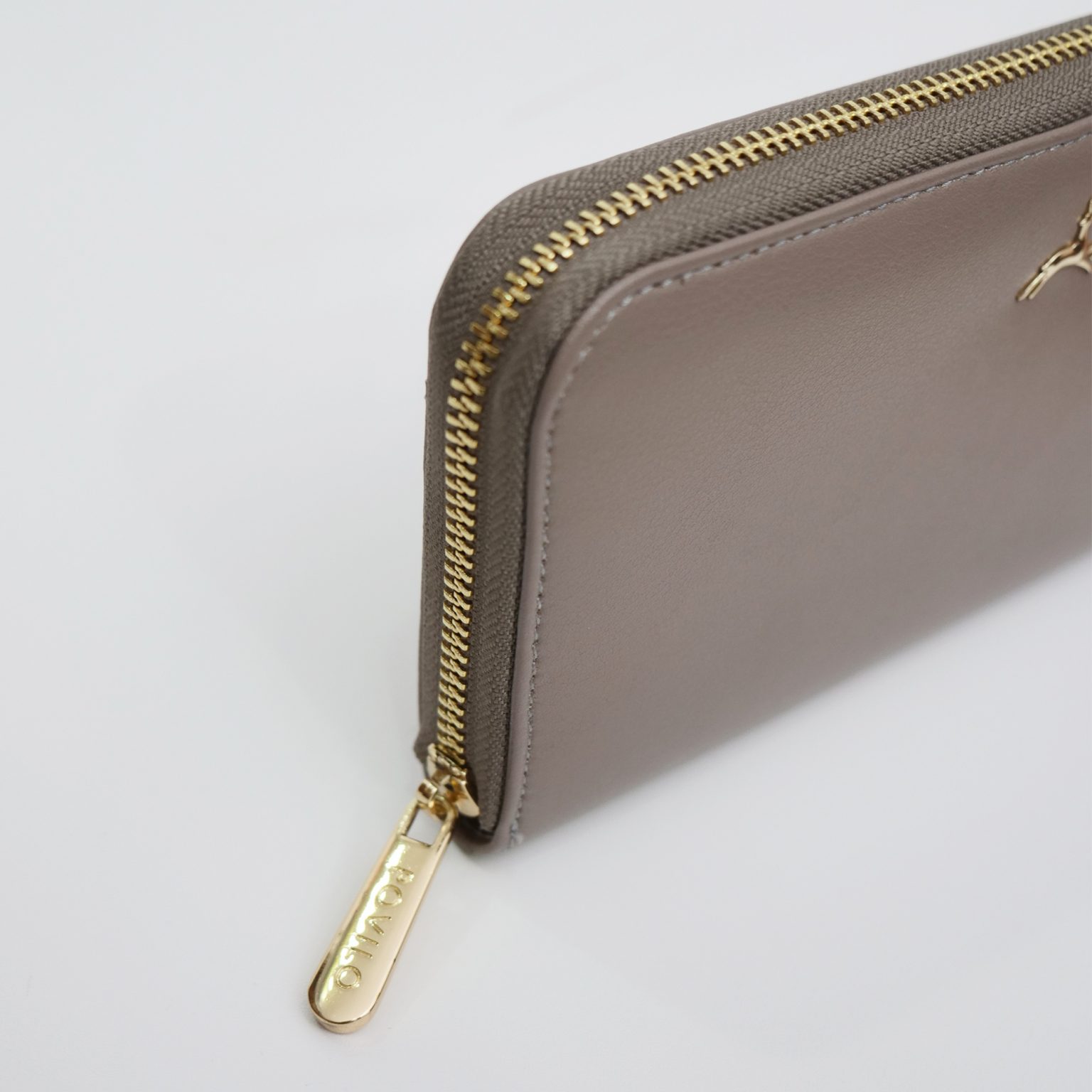 Lulu Wallet Taupe - POVILO